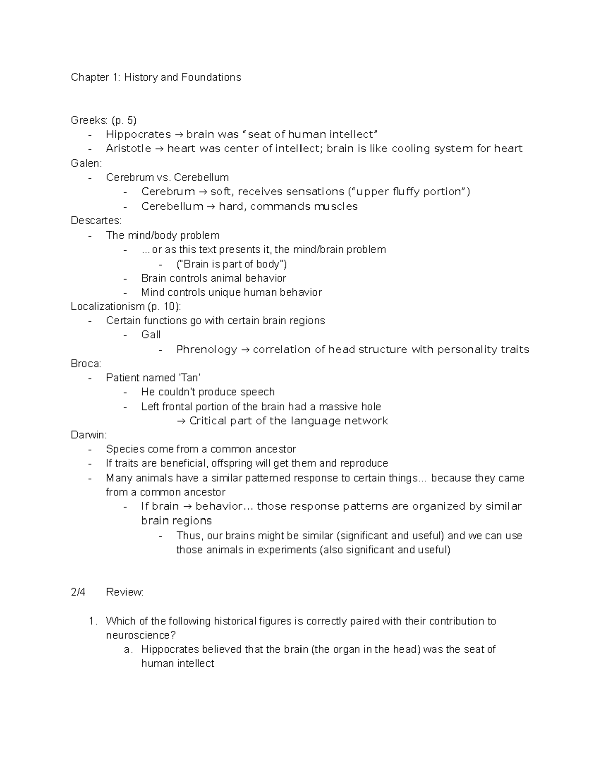 Chapter 1: History and Foundations - Chapter 1: History and Foundations ...