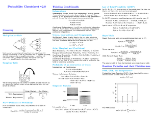 Probability theory for graduate - Probability Theory: Homework 1 (Fall ...