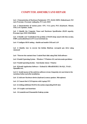 CS3311 - DATA Structures LAB Manual - 7129-RVS TECHNICAL CAMPUS ...