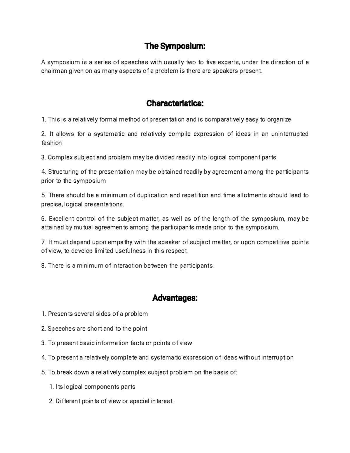 The Symposium - The Symposium: A symposium is a series of speeches with ...