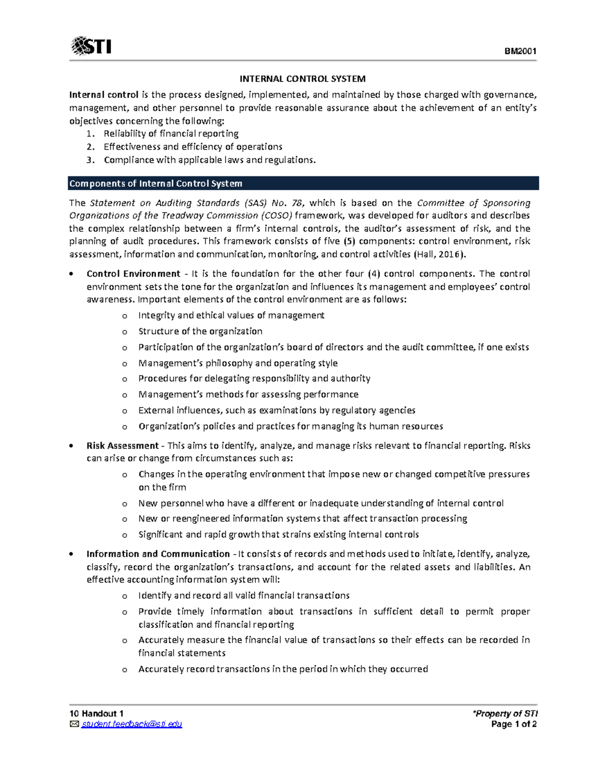 10 Handout 1(15) - N/A - BM 10 Handout 1 *Property of STI student@sti ...