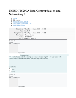 Computer Programming 2 prelim - Home / My courses / UGRD-ITE6201F-2223T ...