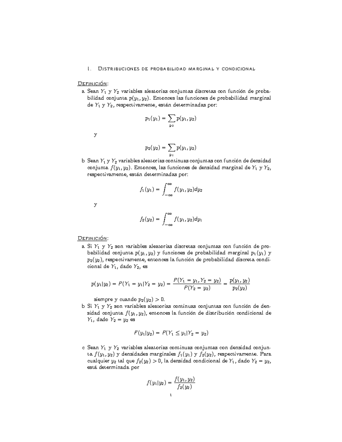 CO-3121 Distribución de Probabilidad Marginal y Condicional ...