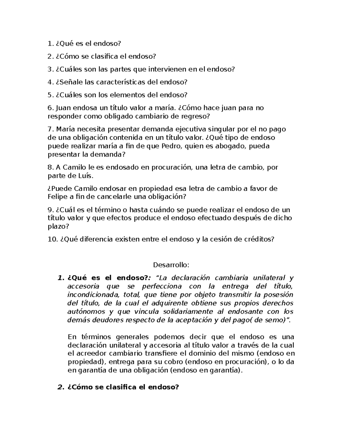 Teller del endoso ortega - ¿Qué es el endoso? ¿Cómo se clasifica el ...