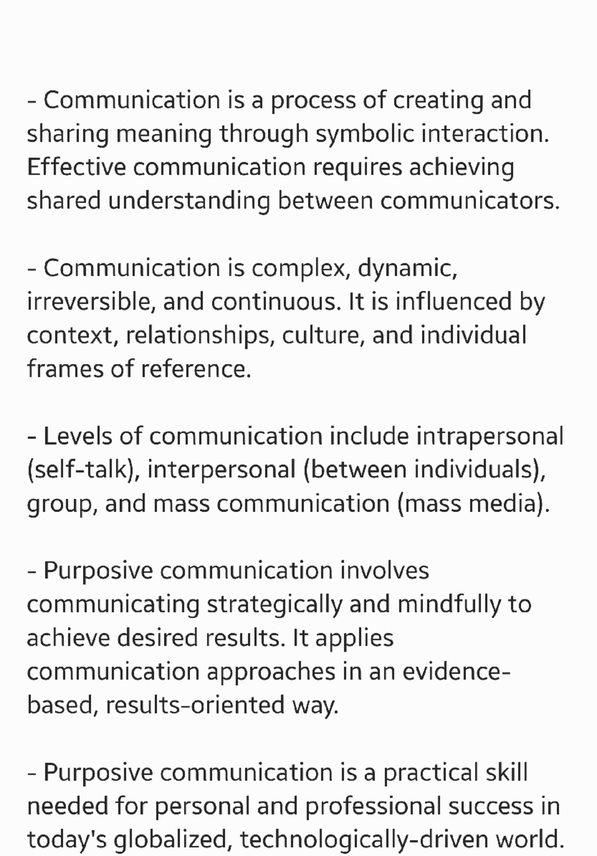 GE111 Purposive COM M1-M2 notes - Purposive Communication - Studocu