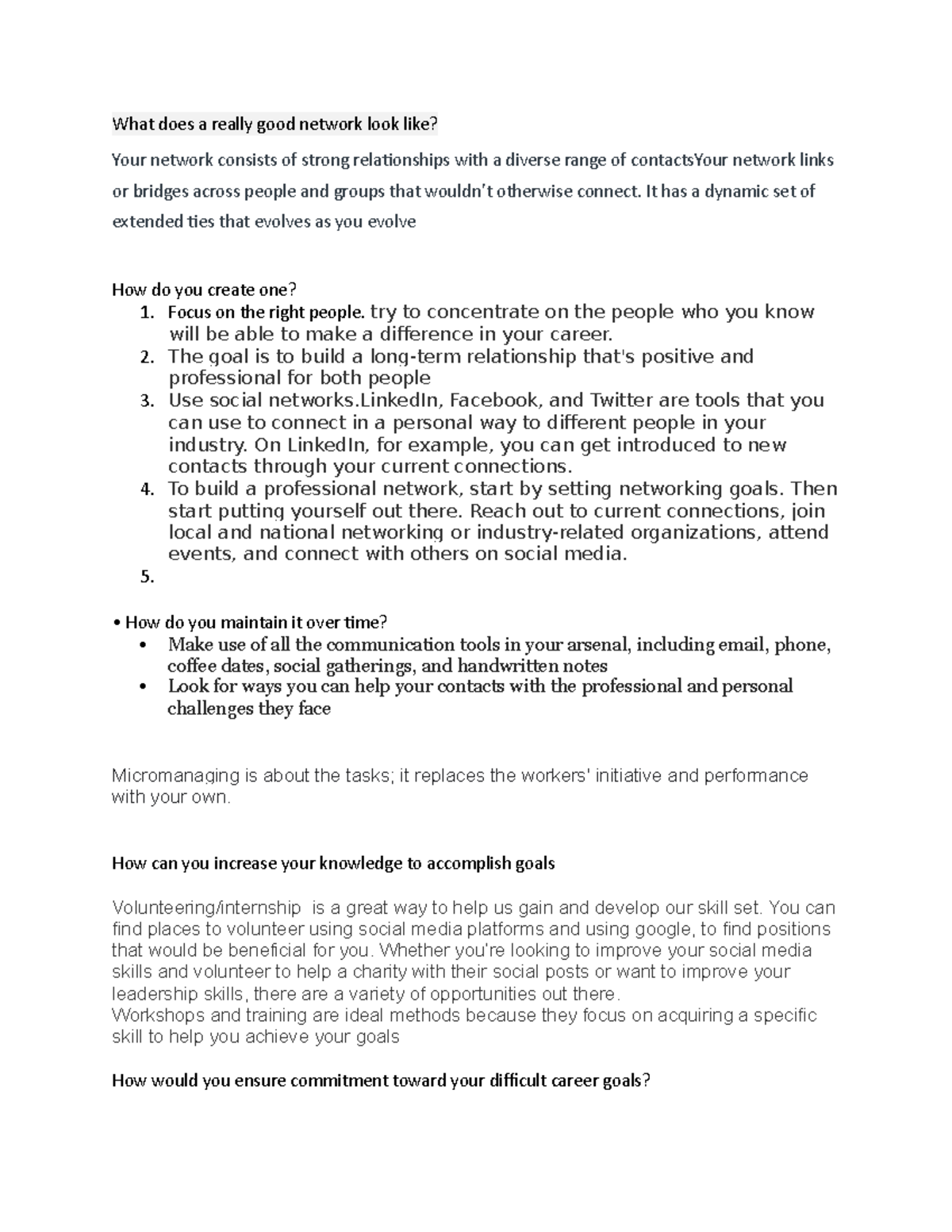 Network look like - What does a really good network look like? Your ...