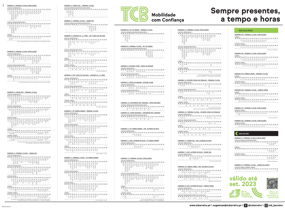 Horarios tcb agst23 55x75cm - SGQ-32-P4-COM-AP-V CARREIRA 37 | TERMINAL FLUVIAL - CIDADE SOL EM ...