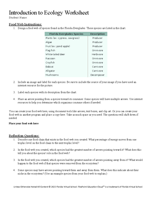 David G. Ecological Pyramids Pogil (Model 1) - Name: David Galvez COOP ...