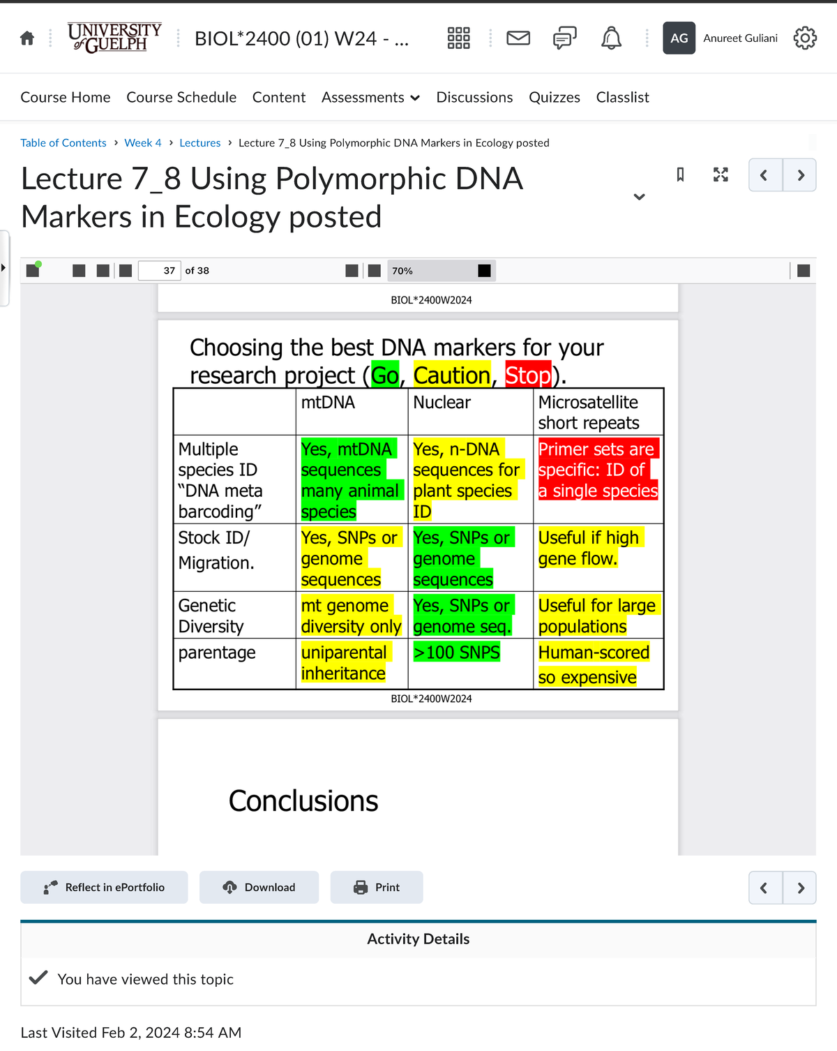 Lecture 7 8 Using Polymorphic - Reflect in ePortfolio Download Print ...