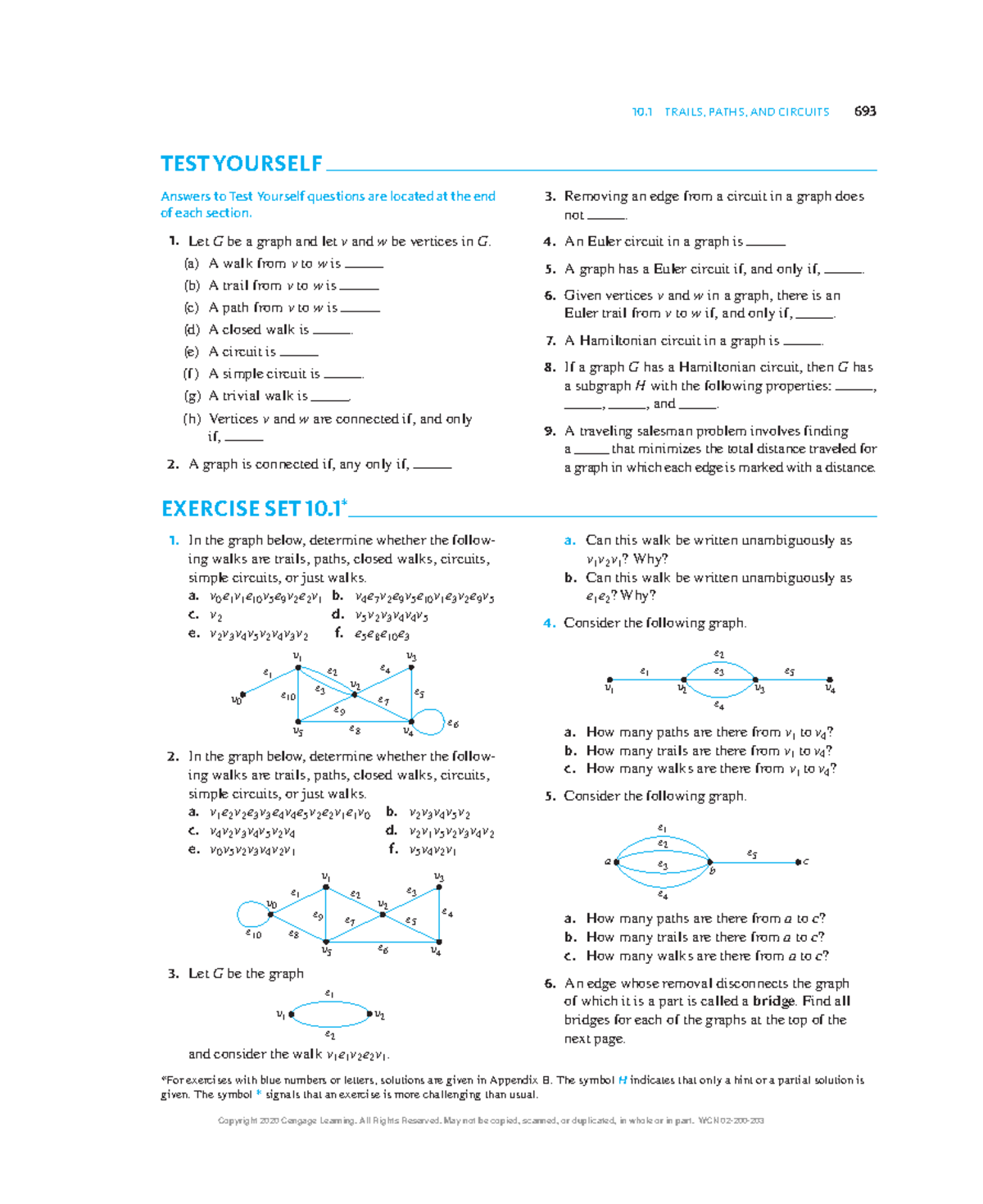 Ex-2 graph - computer class lecture - 10 TRAilS, PATHS, AND CiRCuiTS ...