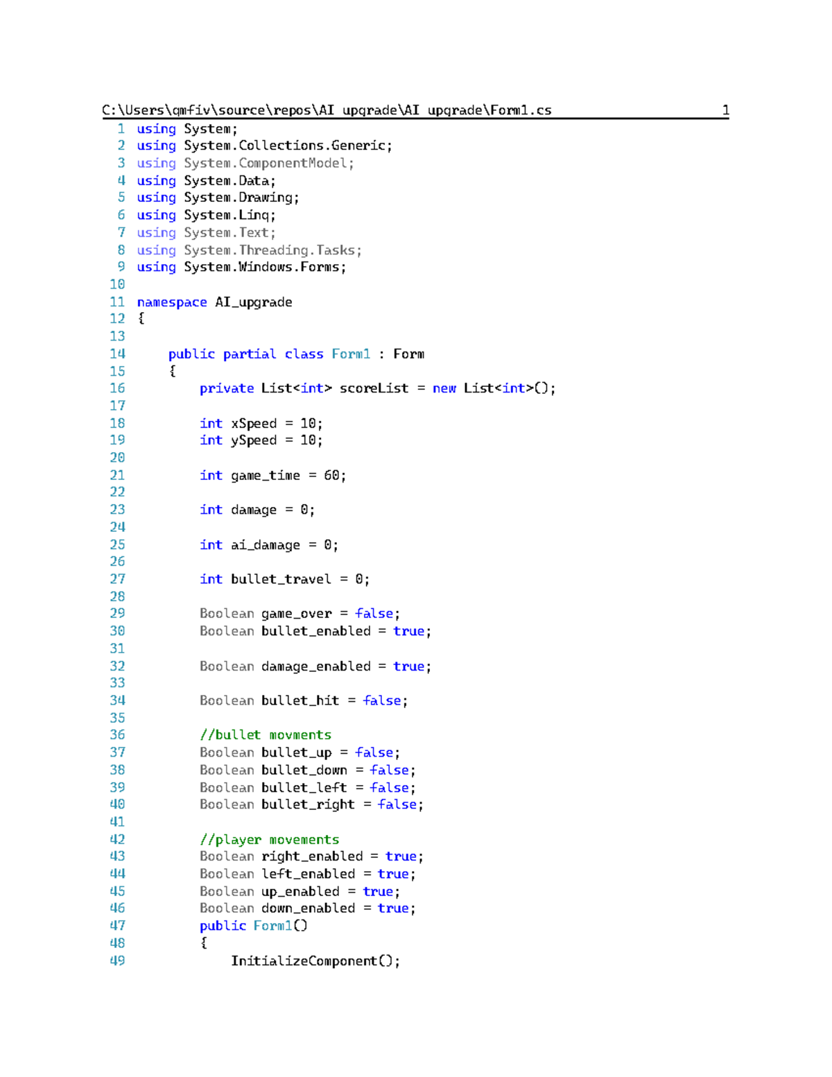 Basic AI - 1 2 3 4 5 6 7 8 9 10 11 12 13 14 15 16 17 18 19 20 21 22 23 ...