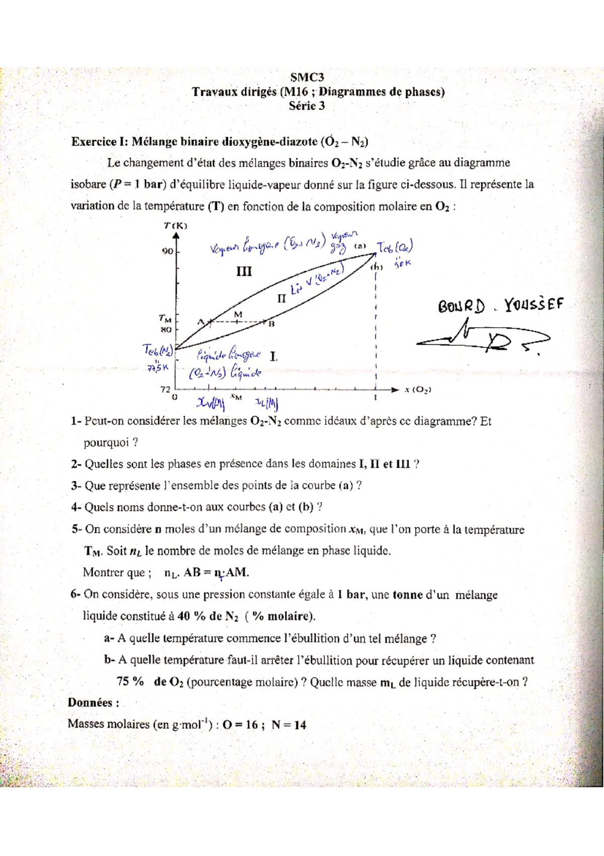 Chimie Descriptive I Serie 6 - Chimie Analytique Instrumentale - Studocu