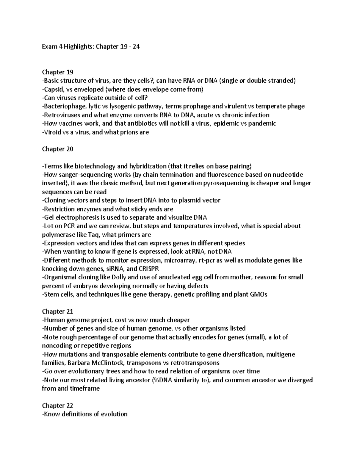 Exam 4 Highlights This Is A Summary Of The Main Points Of Exam 4 BSC exam-4-highlights-this-is-a-summary-of-the-main-points-of-exam-4-bsc