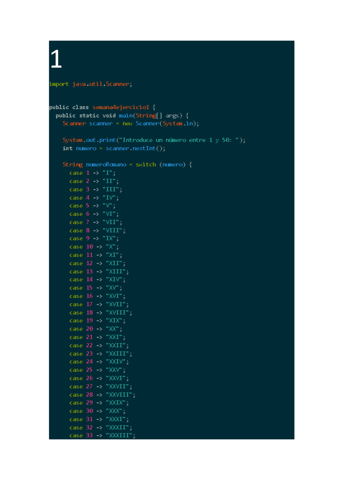 Semana 4Sesion 2 - codigo insano - 1 import java.util; public class ...