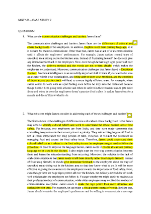 Case Study 1 - contoh jawapan - Group 1 (case study 1) Nur Faizah Binti ...