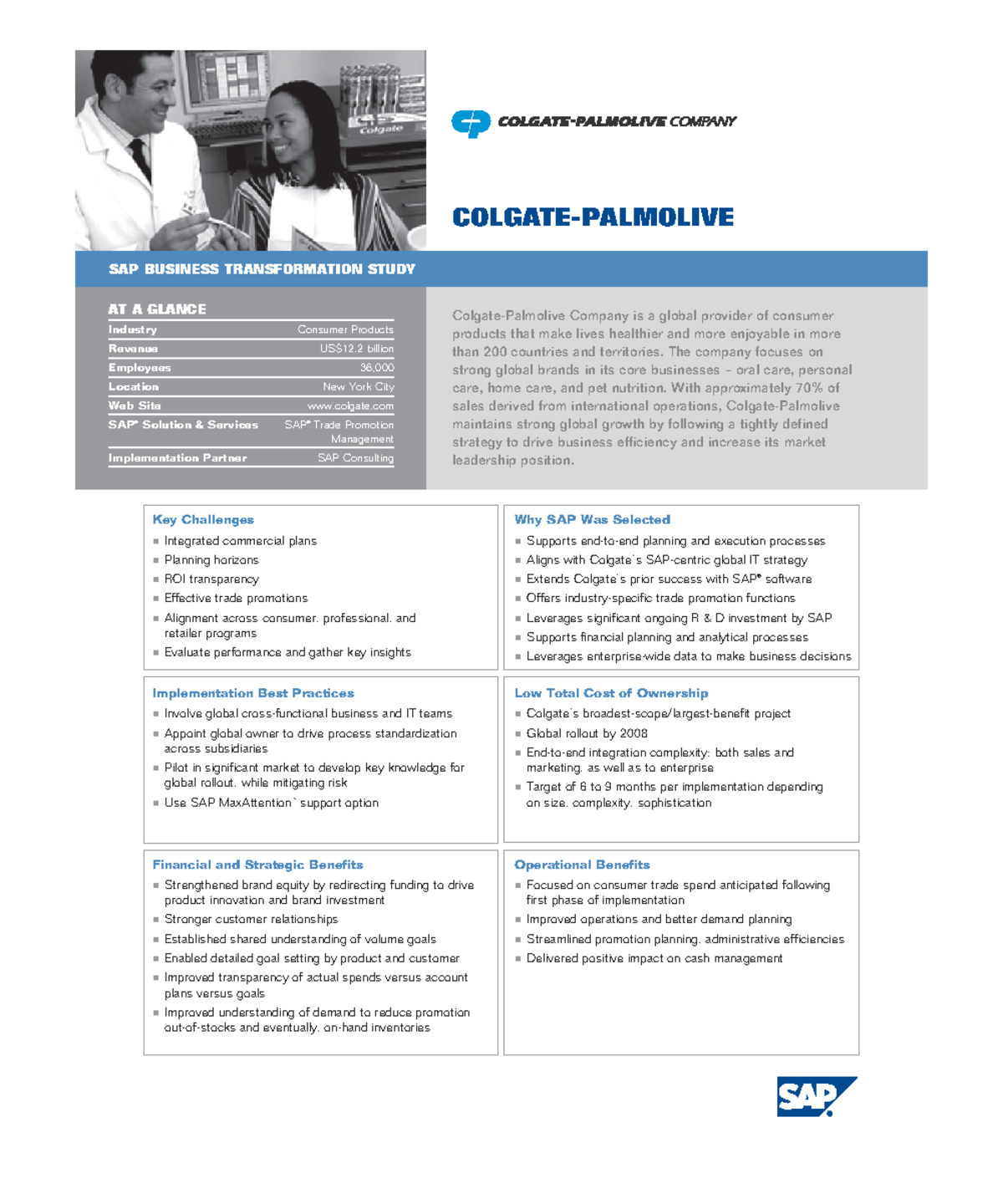 CRM Business Transformation Study Colgate Palmolive - Mexico - COLGATE ...