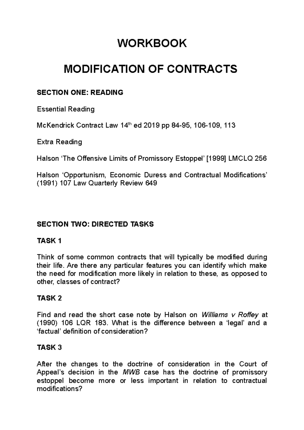 Workbook Modification 2021-2 - WORKBOOK MODIFICATION OF CONTRACTS ...