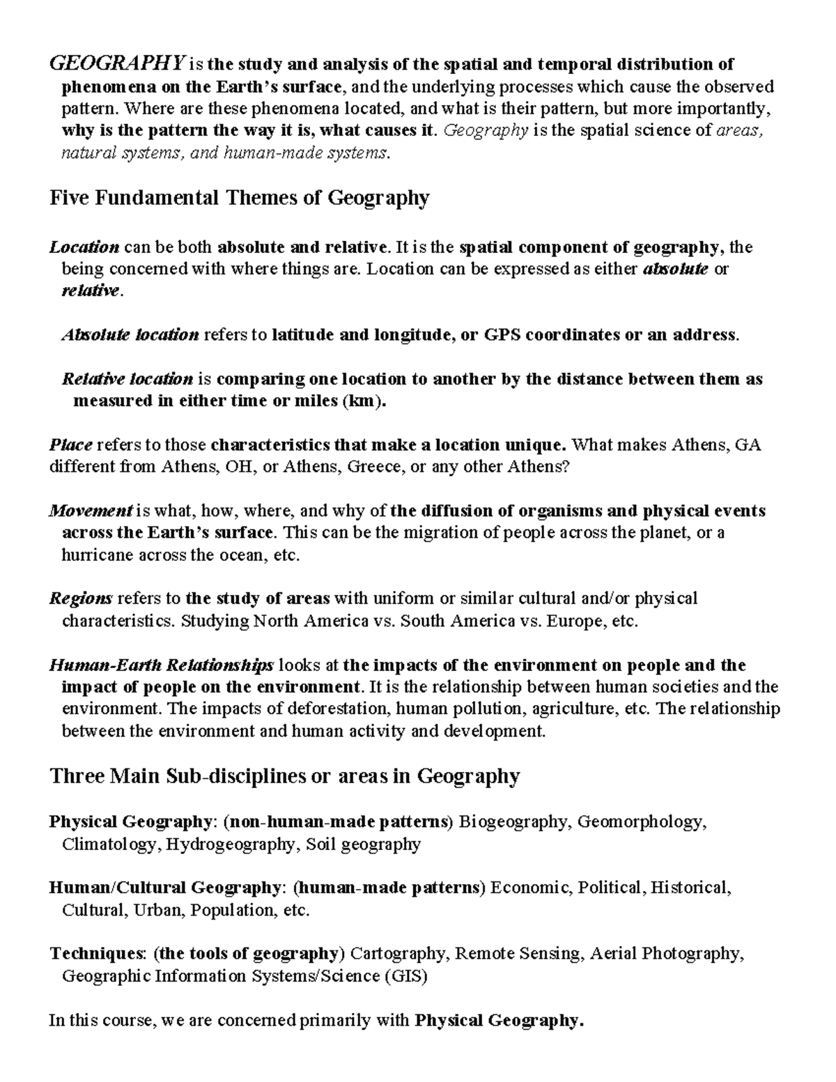 LECT01Intros-e LC - Lecture notes for Stan Hopkins intro to physical ...