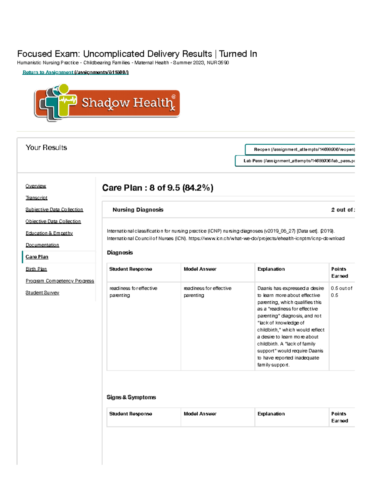 Shadow Health® │ Digital Clinica 6l Experiences™ from Elsevier - NUR ...