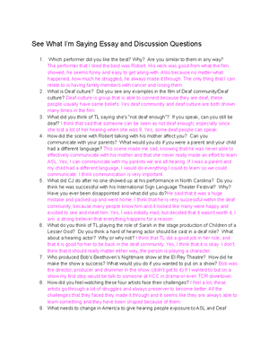 ASL 4 “ A Teacher I’ll Never Forget ” - Introduction A. Mary introduces ...