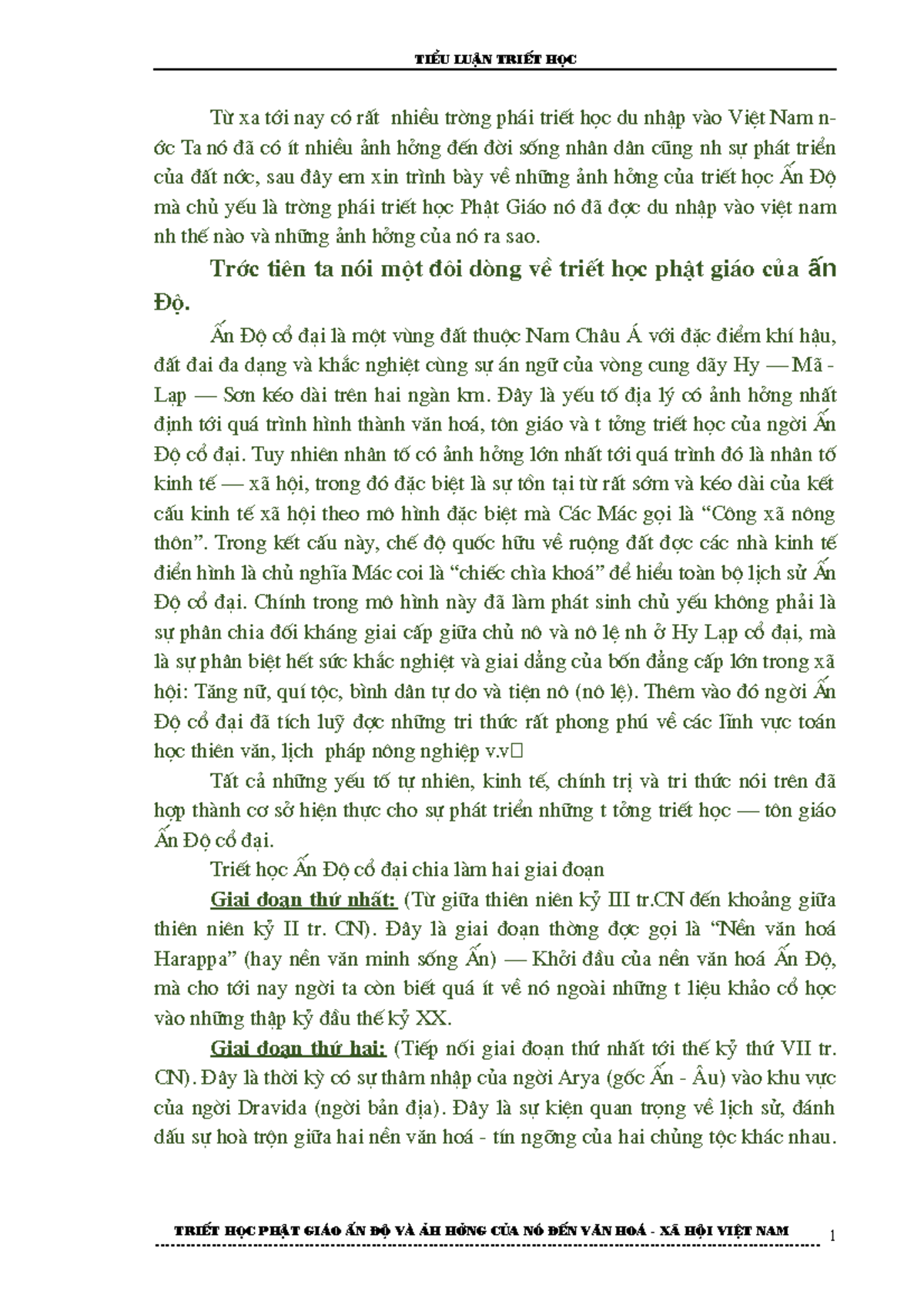 [123doc] - tieu-luan-triet-hoc-phat-giao-va-anh-huong-cua-no-den-xa-hoi-viet-nam - Tõ xa tíi nay ...