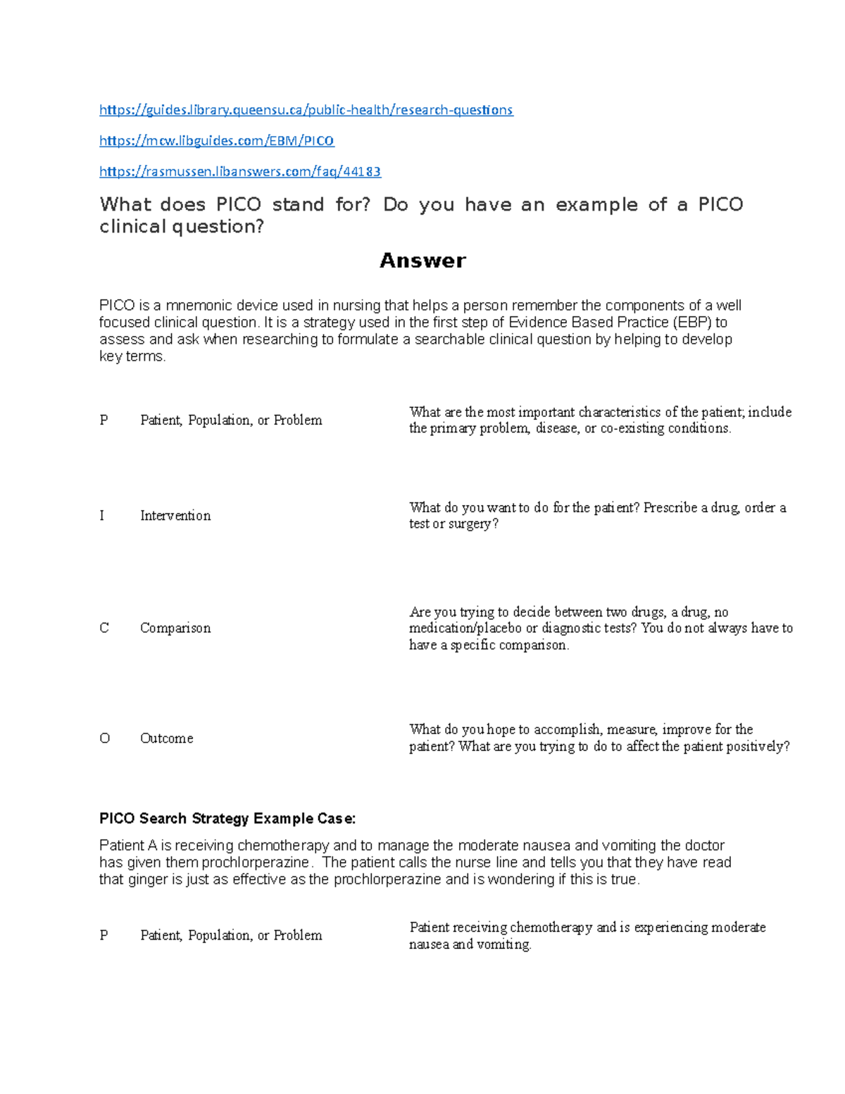 Second Language Learning - Summary - PICO Format - - Studocu