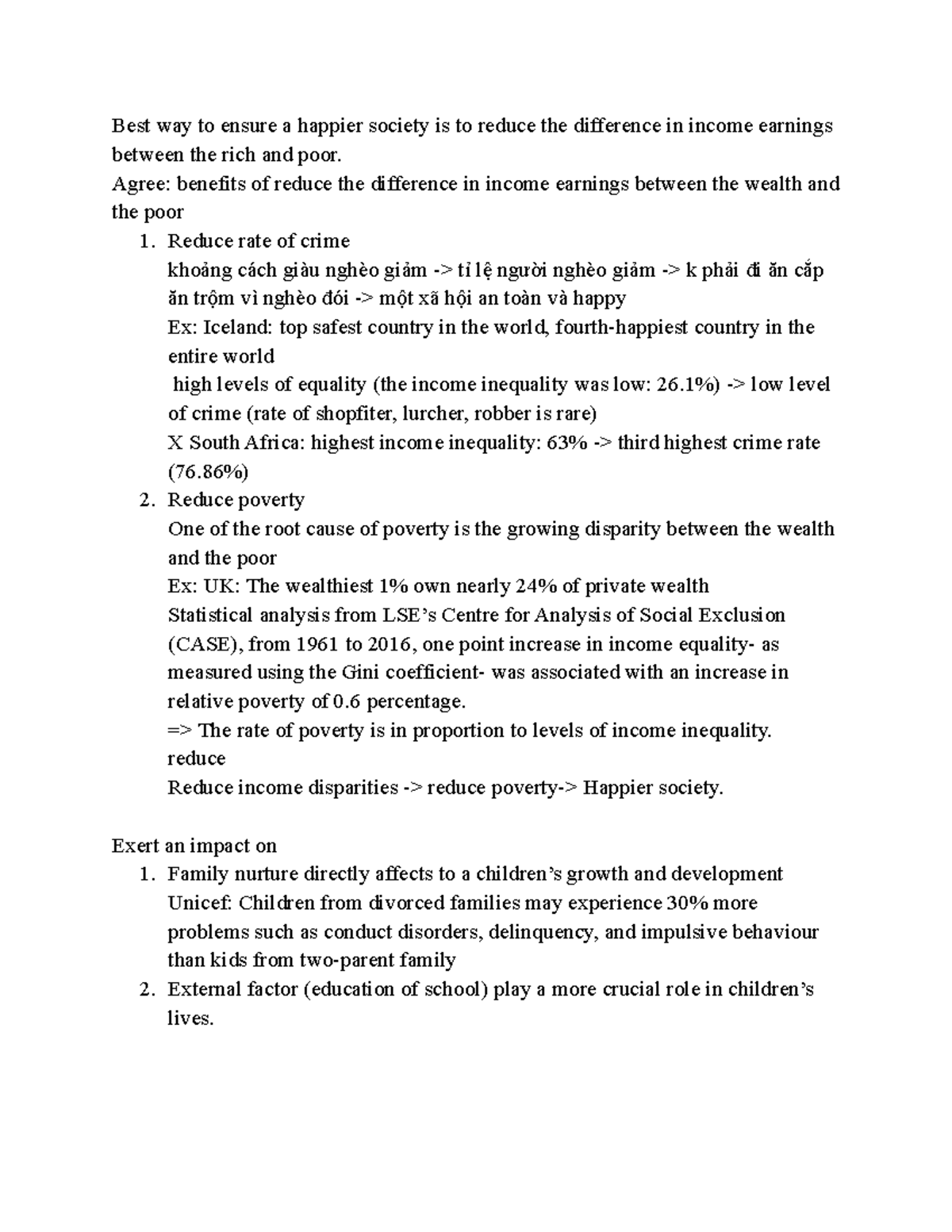 Ai eo - Use to practice English - Best way to ensure a happier society ...