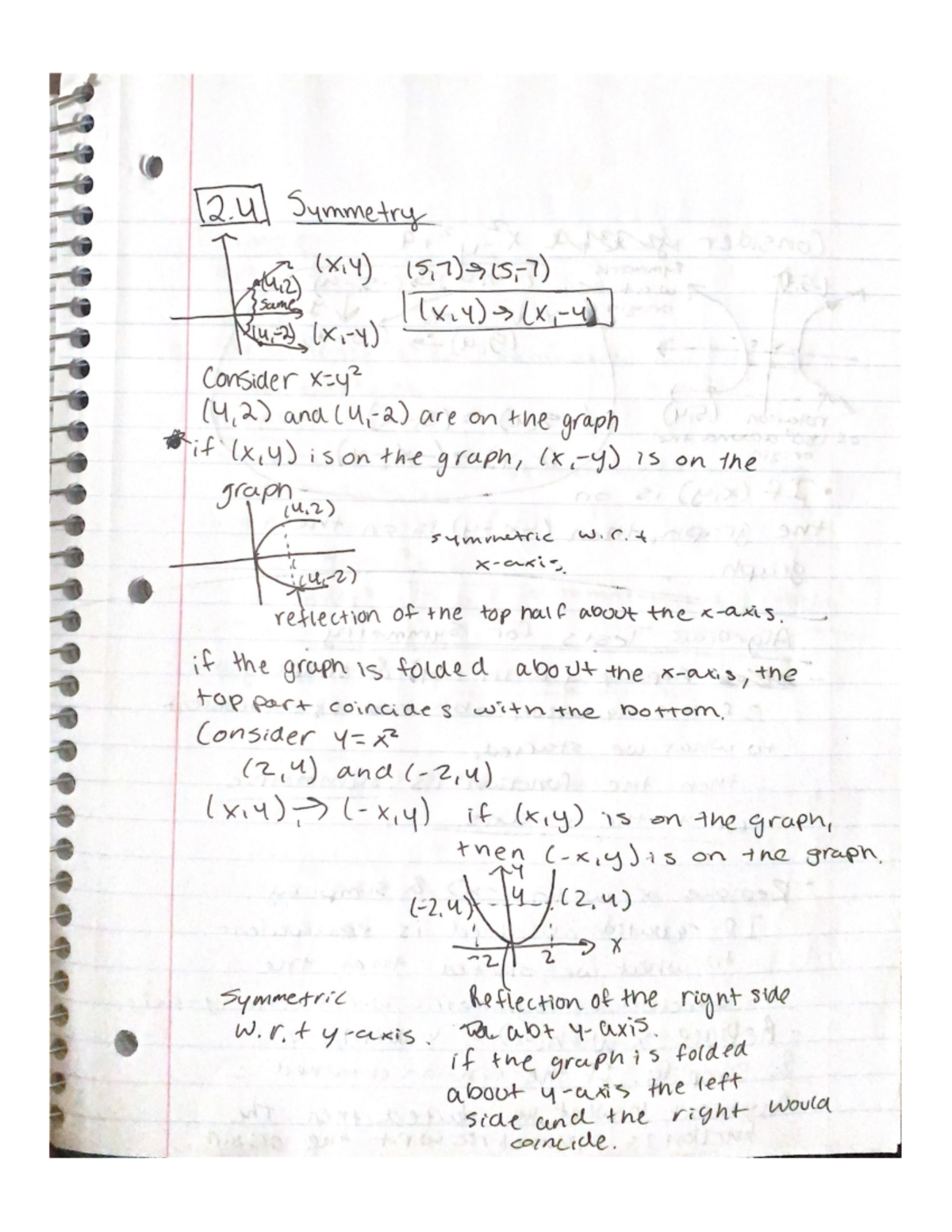 Sections 2.4-3.4 - MATH 0031 - Studocu