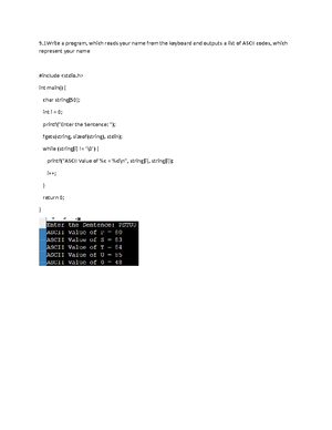Ansi c(C-2)prog Exercise - 2 Write a program to display the equation of ...