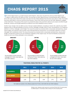 CHAOS REPORT 2004 - The Standish Group - The Standish Group Report ...