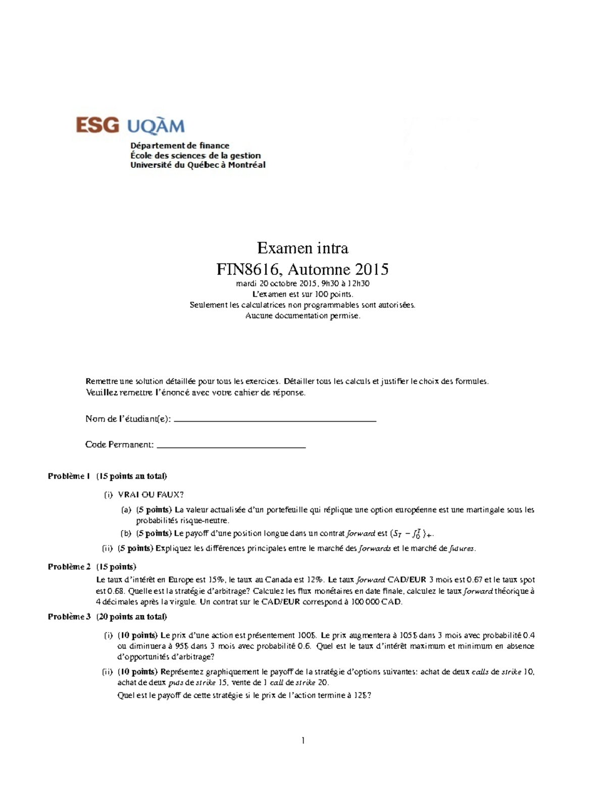 Intra A2015 - de"oto"k - Examen intra FIN8616, Automne 2015 mardi 20 ...
