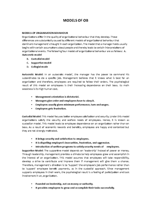 Fundamental Concepts OF OB - FUNDAMENTAL CONCEPTS OF OB Key elements ...