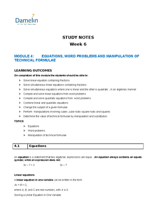 Mathematics N6 Study Guide S2 - STUDY GUIDE NATIONAL N DIPLOMA IN ...