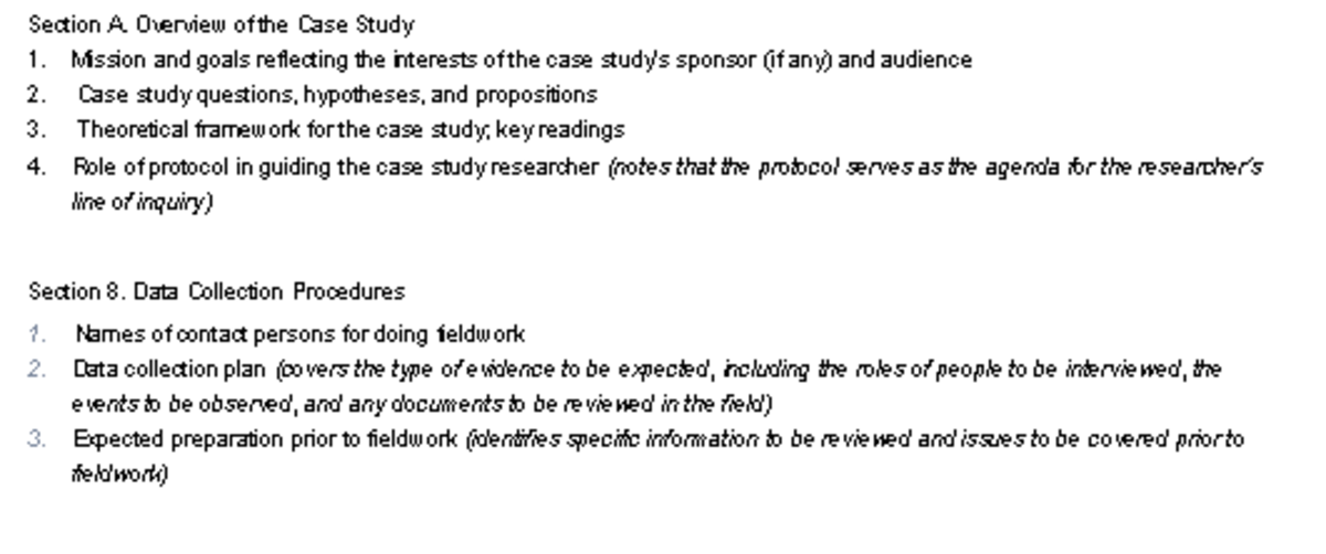 Estudio de casos - Section A. Overview of the Case Study Mission and ...