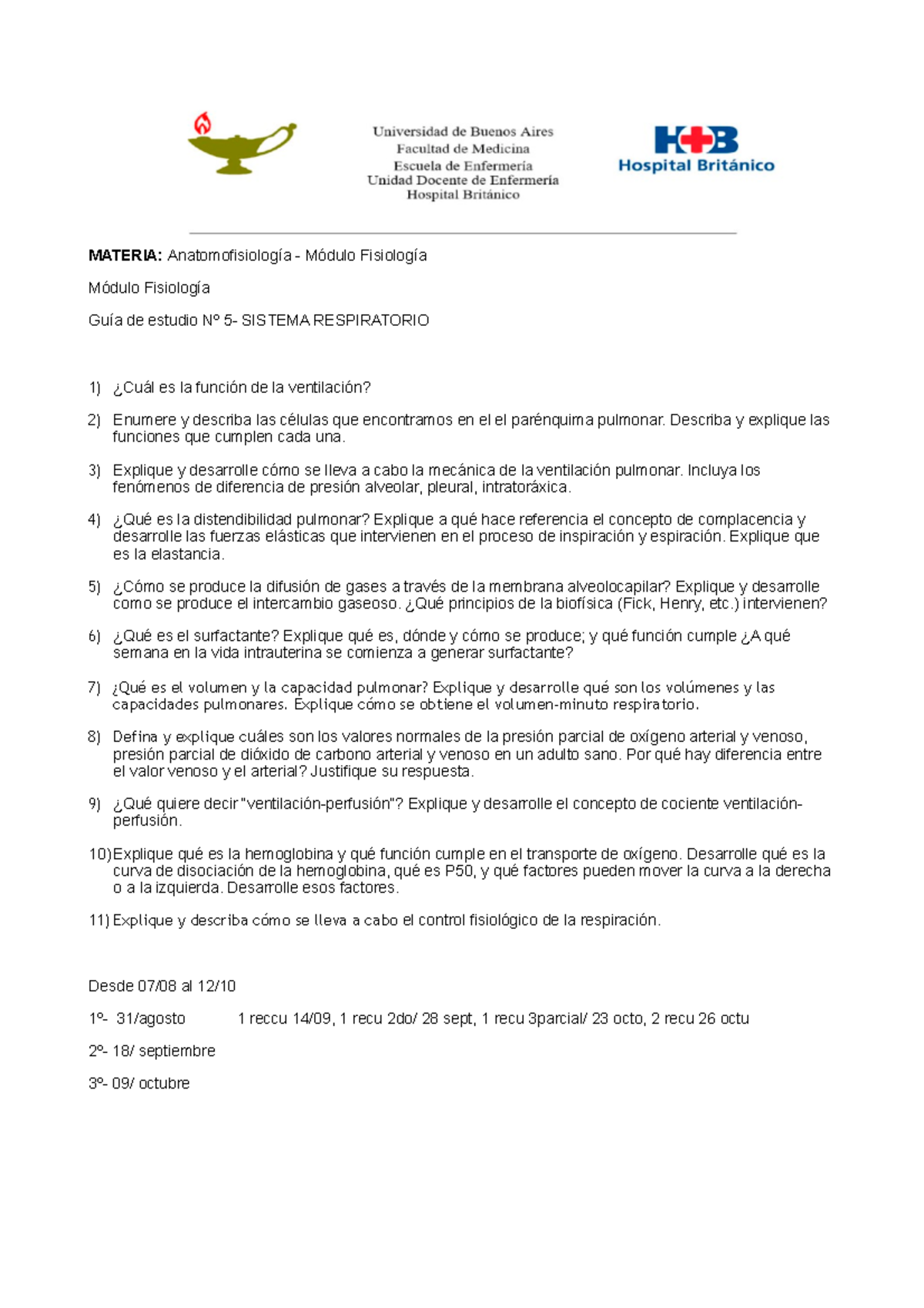 GUIA 5 Fisio 2018 - Apuntes 1 - ! MATERIA: Anatomofisiología - Módulo ...