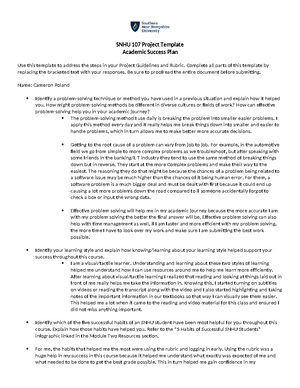 Copiade SNHU 107Module Five Journal Template - SNHU 107 Module Five ...