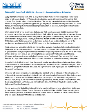 Clinical Judgment Communication - Chapter 15 wendy white - 15 ...