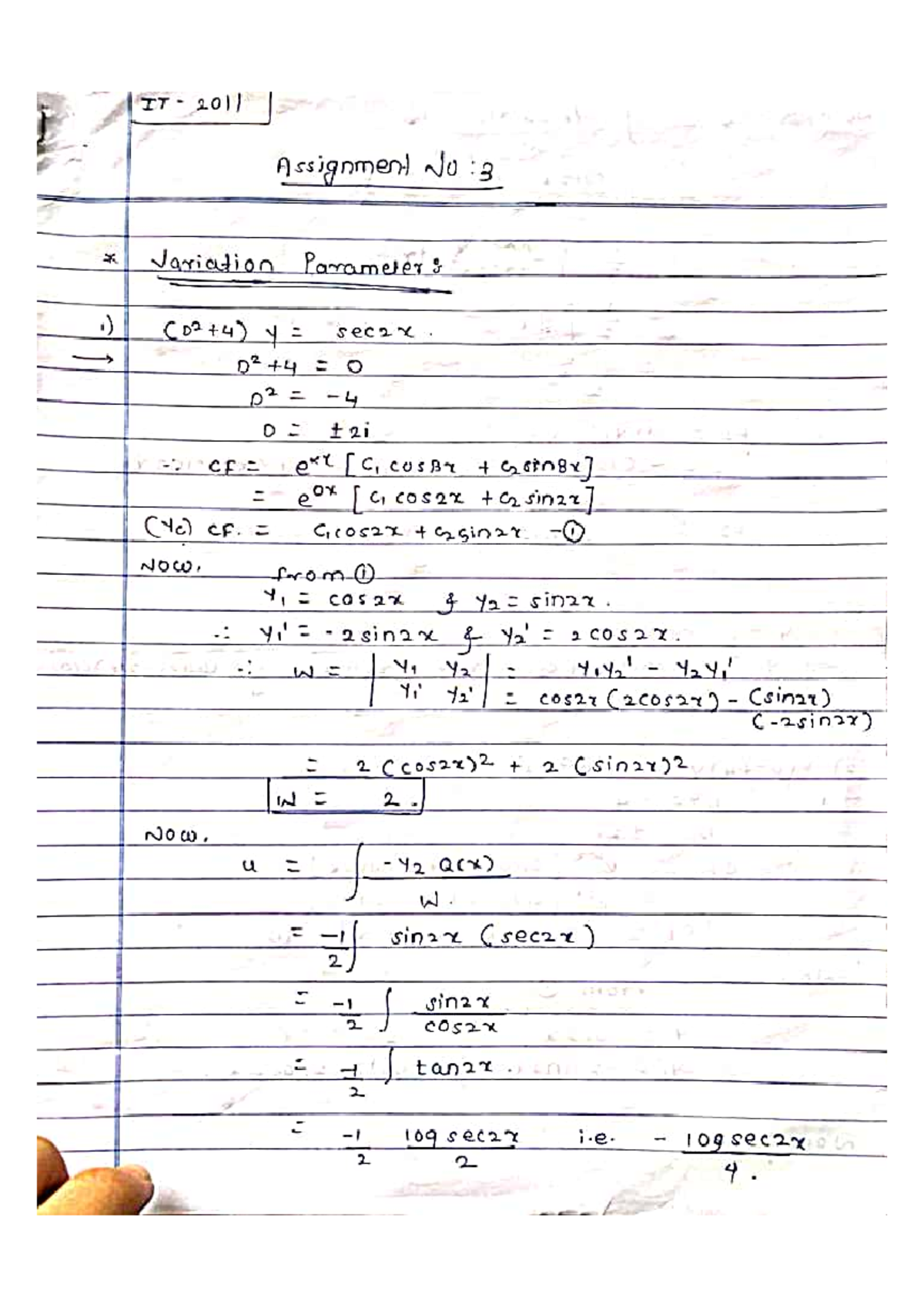 Ass.3rd M3 - M3 notes - Computer engineering - Studocu