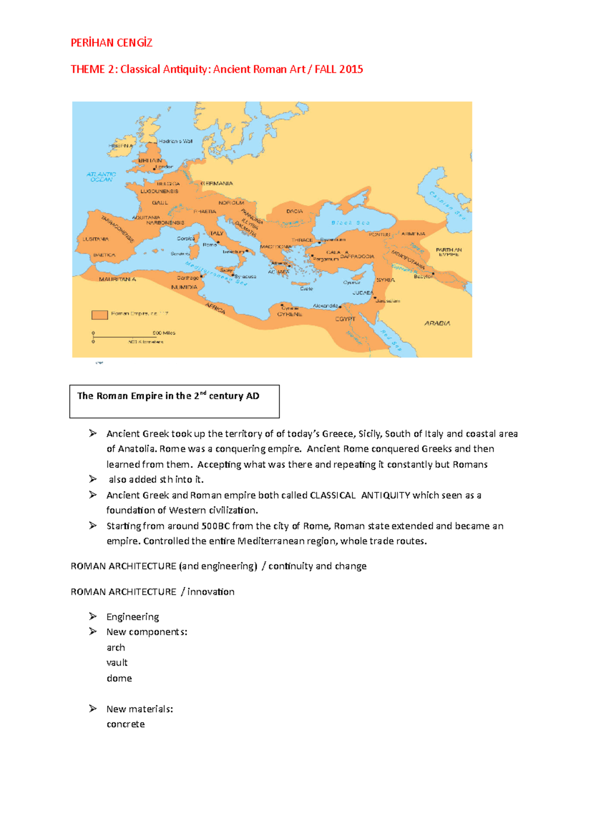 Hum 202 Roman empire - THEME 2: Classical Antiquity: Ancient Roman Art ...