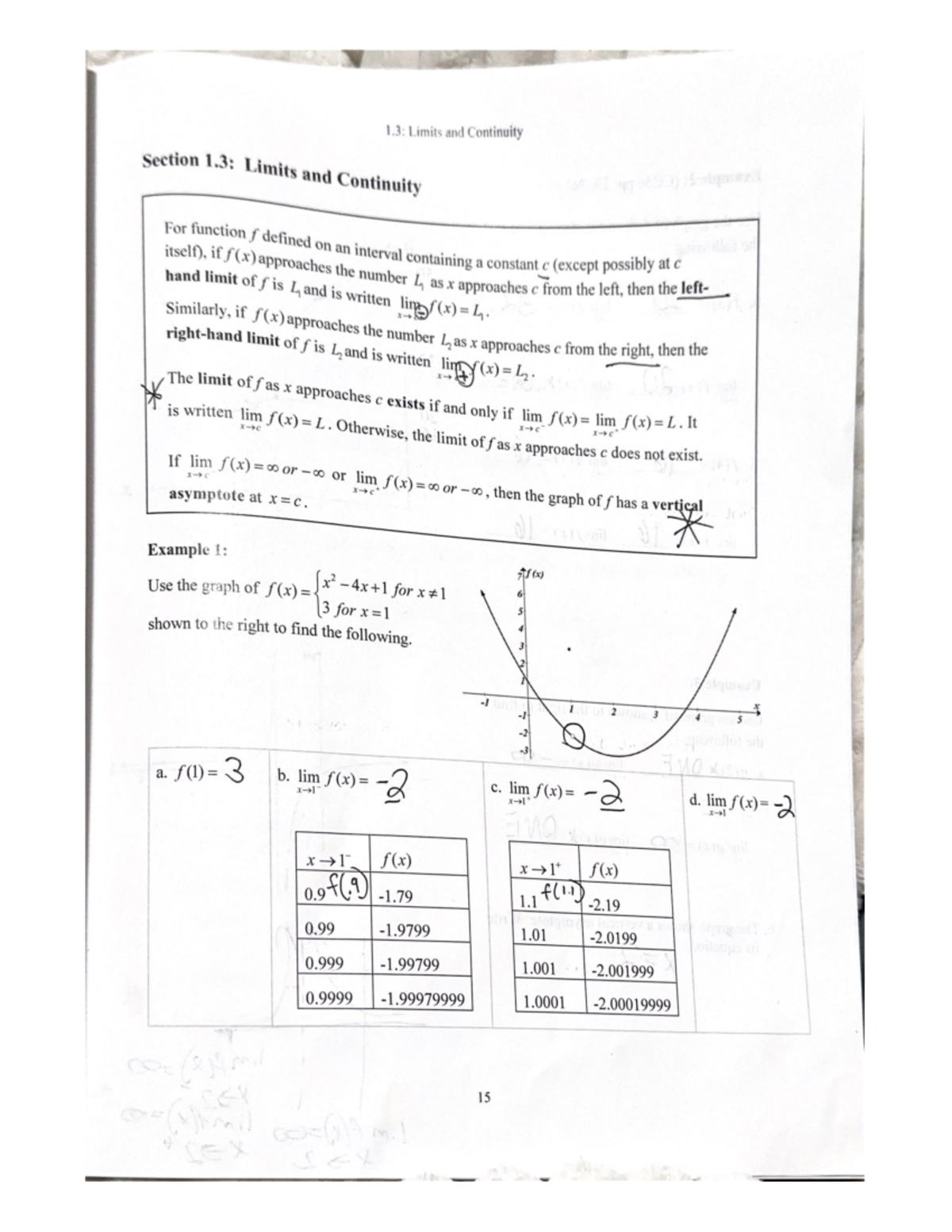 1.3 Limits and Continuity - STAT3090 - Studocu