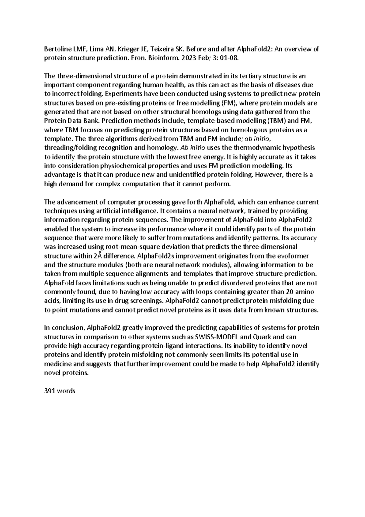 Summative Abstract - Bertoline LMF, Lima AN, Krieger JE, Teixeira SK ...