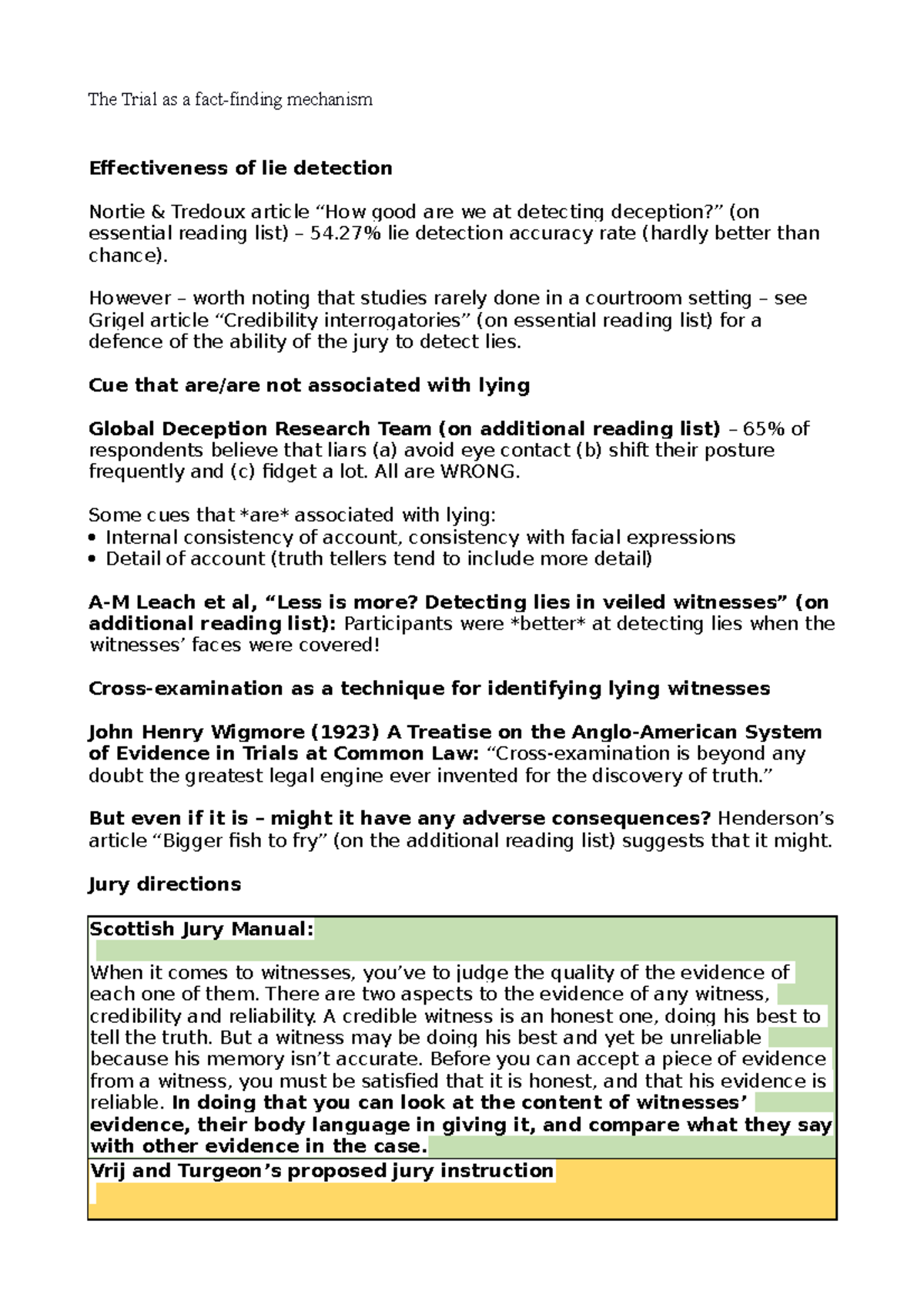 7. The trial as a fact finding mechanism - MNPS 702 - George Mason ...