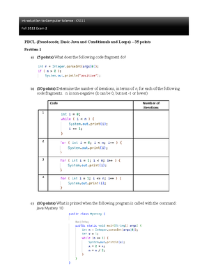 Exercise 1 - work - Exercise 1 a An attribute that is not a candidate key in this table is name ...