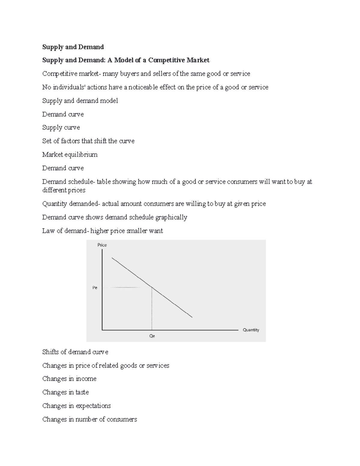 Econ Book Chapter 3 - Supply and Demand Supply and Demand: A Model of a ...