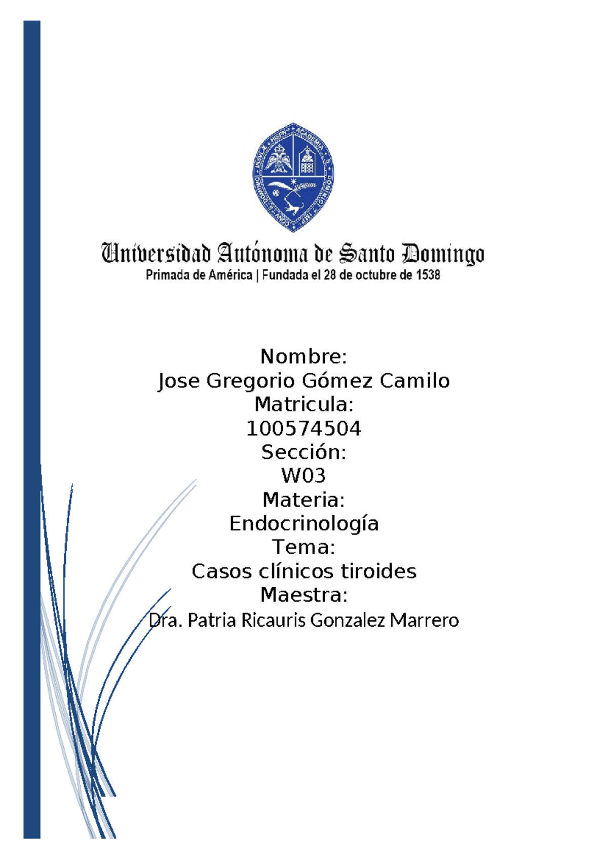 Casos 20Tiroides 20 - ssssssssssssssss ssssssssssssssssssssssss ...