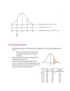 Psych Statistics Notes - SS = sums of squares Σ(x - M)^ Σ(x - μ ...