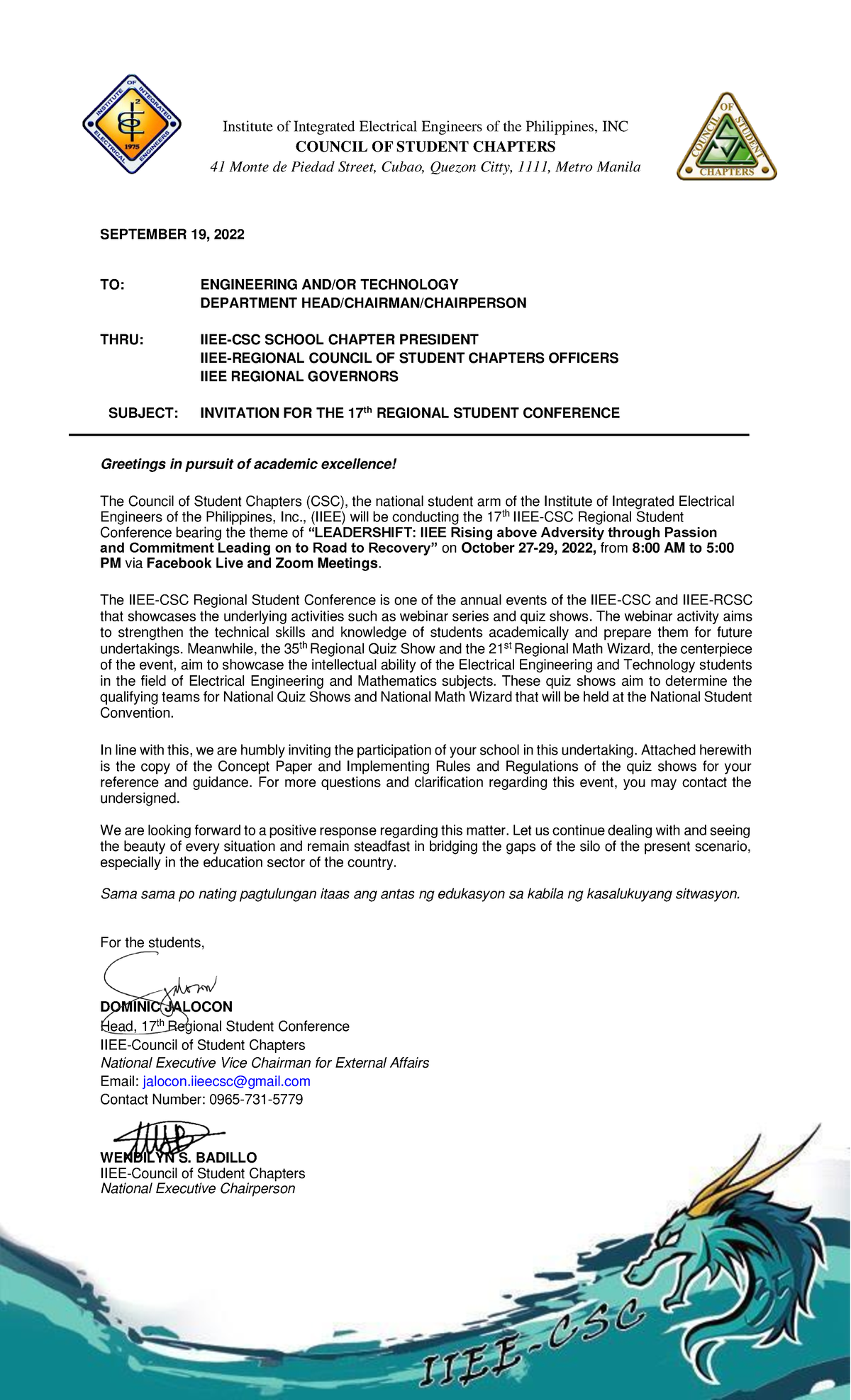 Rscon Compilation Letters - Institute of Integrated Electrical ...
