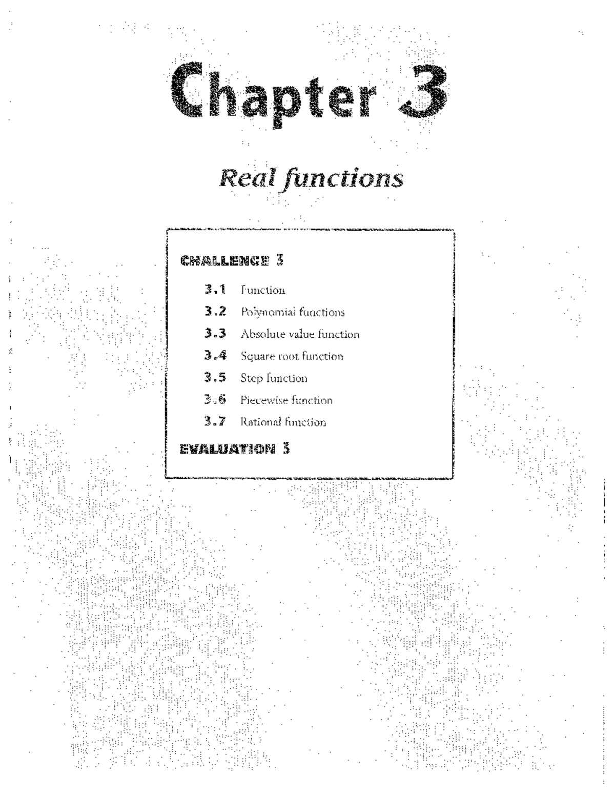 Chapt 03 math 5 science workbook answers - Chapter 3 Real functions CHALLENGE 3 3 Function 3 ...