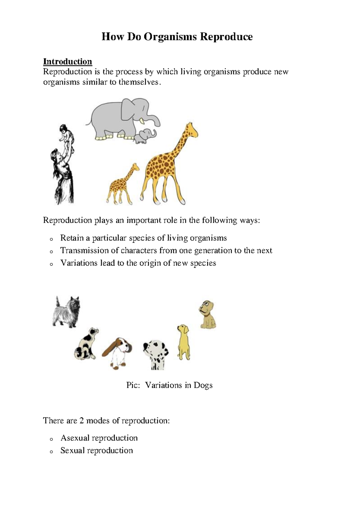 Class 10 How organisms reproduce 1 - How Do Organisms Reproduce ...