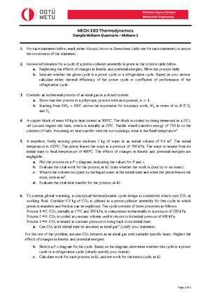 Thermo solutions - aaa - SOLUTIONS MANUAL FOR INTRODUCTION TO THE ...